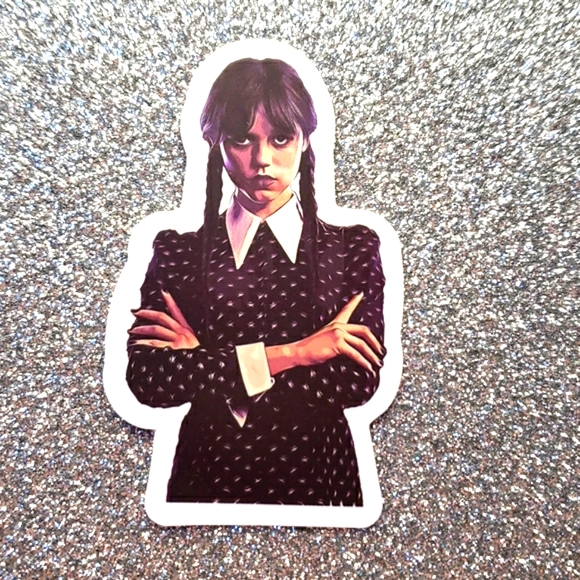 Netflix | Design | Addams Family Waterproof Sticker Wednesday | Poshmark